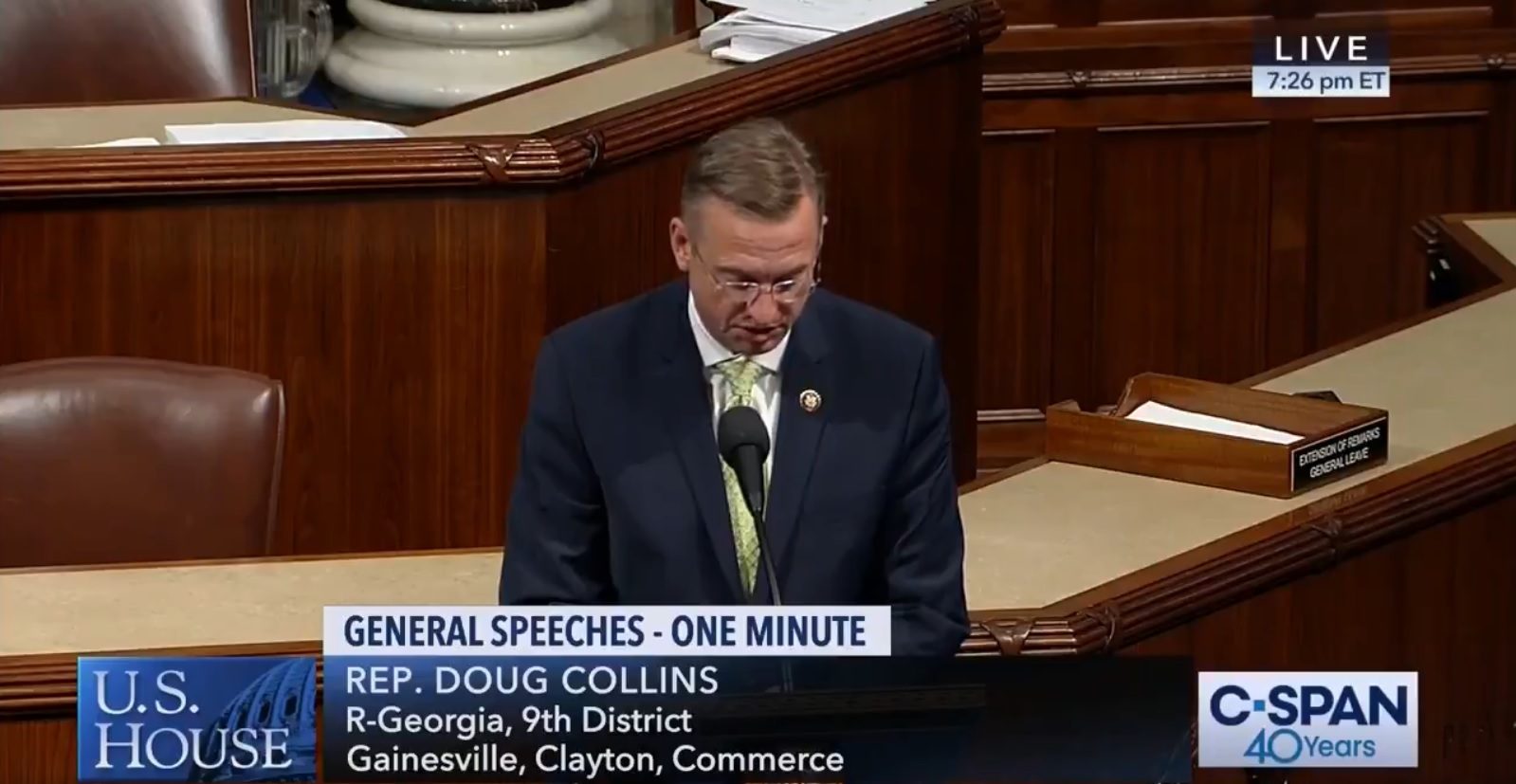 BREAKING: Rep. Doug Collins Releases Transcripts from Several DOJ ...