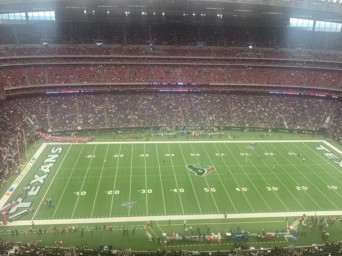 Empty NFL Stadium Seats Speak Volumes: National Anthem Matters to Us ...