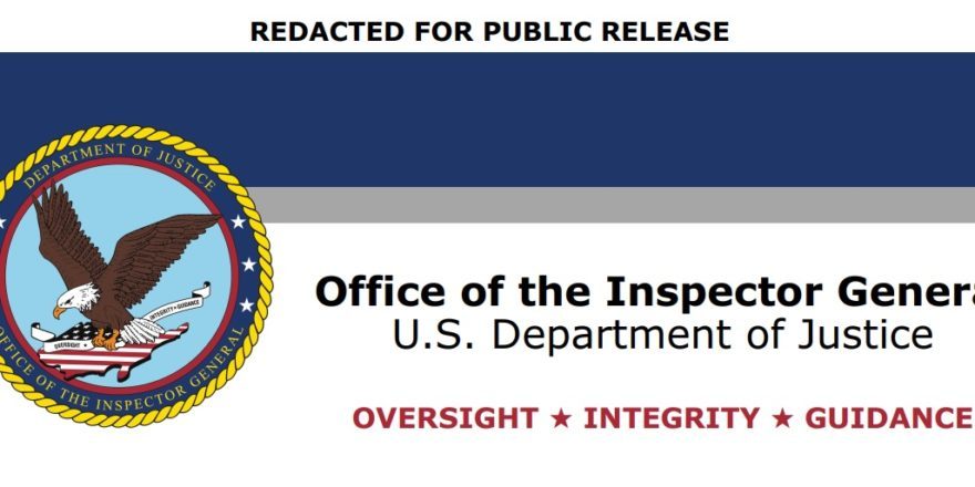 DOJ Inspector General Horowitz Archives - C-VINE Network