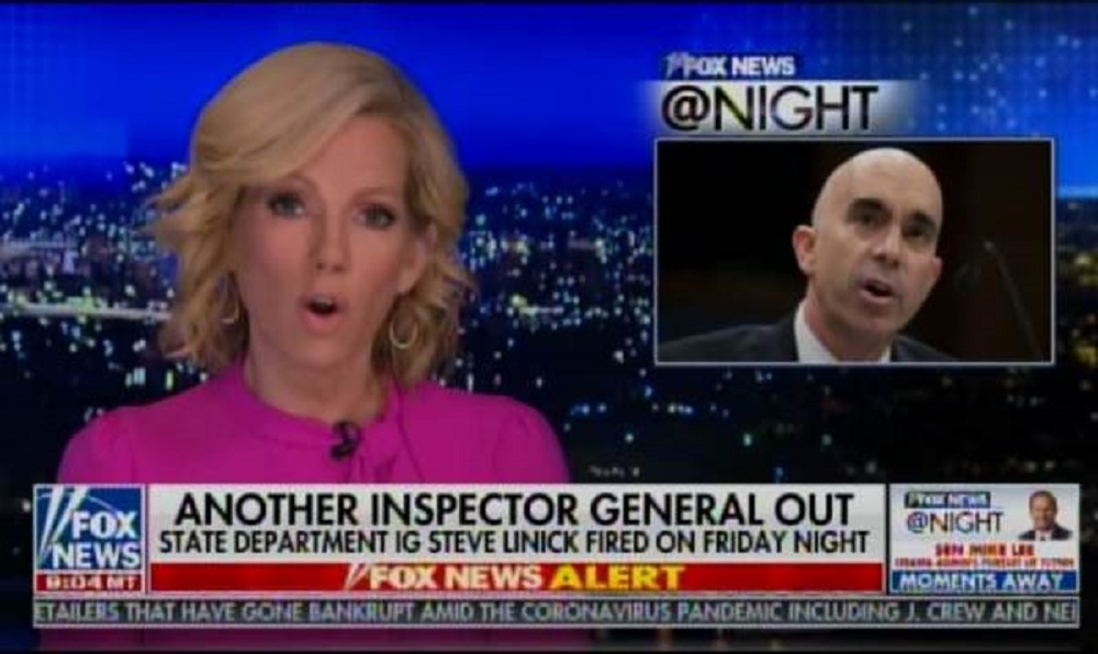 Pompeo Fires Deep State IG Steve Linick an Obama Holdover Who Worked ...