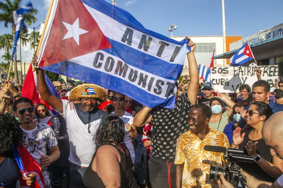 Cuban-Americans Call for an End to the Country’s Dictatorship - C-VINE ...